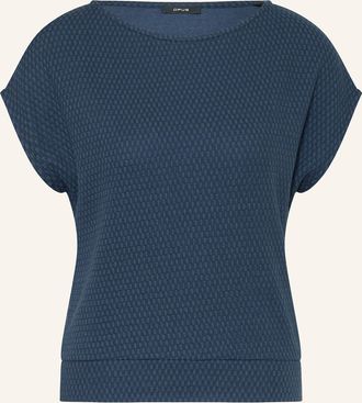 OPUS Strickshirt Sumsala blau