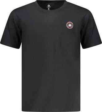 Converse Chuck Taylor All Star Patch T-Shirt - - Tops - Herren - Schwarzk - S