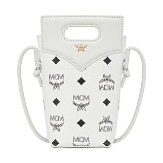 MCM Mcm, Damen, Taschen, Weiß, ONE SIZEGröße