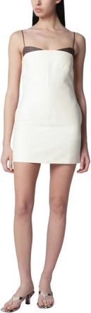Entire studios Entire Studios, Femme, Robes, Blanc, Taille: 36 FR Tailored Mini