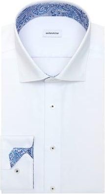 Seidensticker Chemise slim en coton