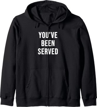 Notice Du wurdest Bedient Kapuzenjacke