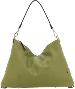 Gabs Cuir sac à épaule bandoulière Filippa TG Pochette Prezzemolo olive
