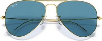 Ray-Ban unisex, Accessoires, Jaune, Taille: 62 MM Aviator Rb3025