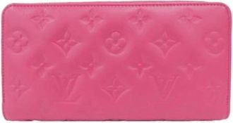 Louis Vuitton Portefeuille long (bi-pli) Pre-owned - Femme - Pre-owned - Rose - Taille: ONE Size