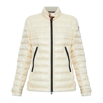 Moncler Doudoune courte pliable Walibi - Femme - Vestes - Beige - Taille: 42 FR