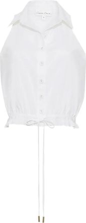 Cara Cara Neckholder-Top - Wei&szlig;