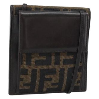 Fendi Sac &agrave; bandouli&egrave;re vintage Pre-owned - Femme - Pre-owned - Brun - Taille: ONE Size