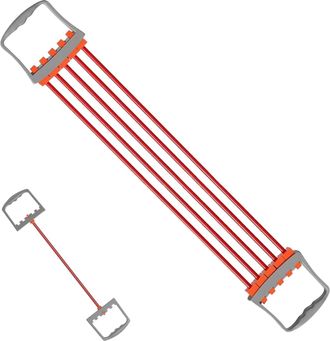 Generic Oberkörper Sportler - Federwiderstandstrainer, ergonomische Grifffestigkeit Bahre, flexible Power | Portable Home Fitness -Ausrüstung für Muskelüberse