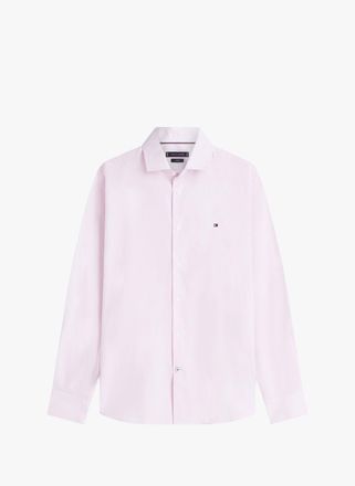 Tommy Hilfiger Chemise droite en coton m&eacute;lang&eacute;