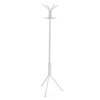 VERSA Kala Minimalistischer Garderobenst&auml;nder f&uuml;r den Eingangsbereich, mit 8 Haken oder Kleiderb&uuml;geln f&uuml;r Kleidung oder Taschen, Ma&szlig;nahmen (H x L x B) 174 x