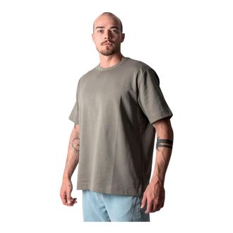 Elvine Oversize Weiches Gr&uuml;nes T-Shirt - - Tops - Herren - Gr&uuml;n - M