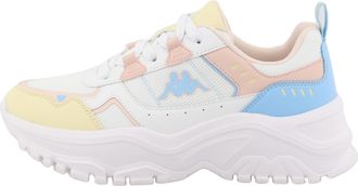 Kappa Damen 95K0282001 Sneaker, White-Multi, 36 EU