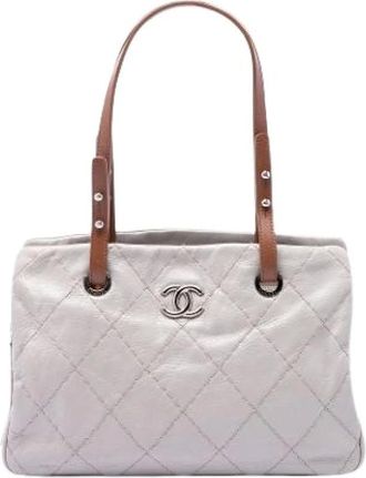 Chanel Pre-owned On The Road - Femme - Pre-owned - Blanc - Taille: ONE Size