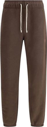 New Balance Homme, Pantalons, Brun, Taille: M Pantalon de jogging avec logo, taille élastique