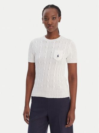 Polo Ralph Lauren Pullover 211971873005 Wei&szlig; Slim Fit