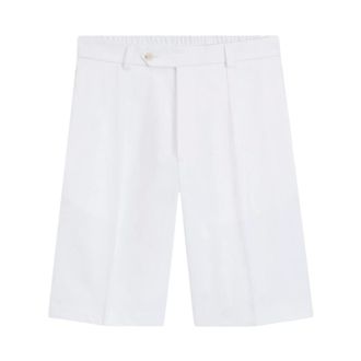 HUGO BOSS Homme, Shorts, Blanc, Taille: S Pantaloni Coupe Relaxed
