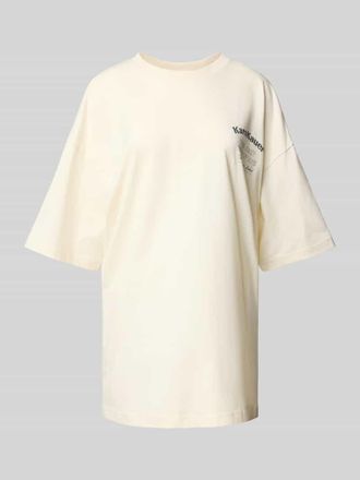 Karo Kauer Oversized T-Shirt mit Label-Print