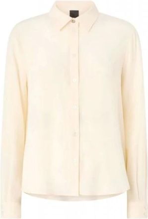 Pinko Pinko, Femme, Blouses et Chemises, Beige, Taille: 44 FR Pinko - Chemises