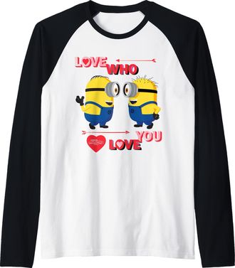 MINIONS Minions Love Who You Love Raglan