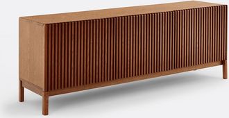 La Redoute Interieurs Meuble Tv 3 Portes 160 Cm Neottie