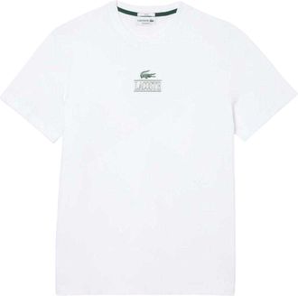 Lacoste T-Shirt f&uuml;r Herren, Baumwolle (Wei&szlig;)