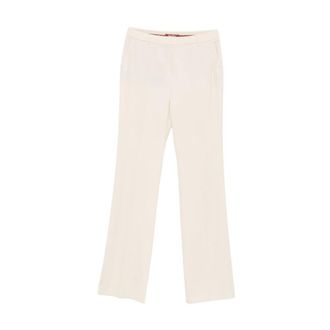 Max Mara Pantalone Palazzo - - Trousers - Damen - Beige - L