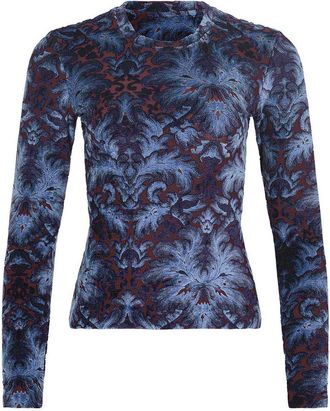 Etro Pull Col Rond - Multicolore