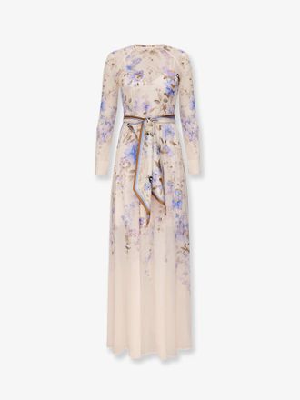 Zimmermann Luna viscose dress with floral print - ZIMMERMANN - gender_Woman