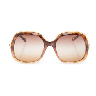 Chlo&eacute; Sonnenbrille - - Accessories - Damen - Braun - 56 MM