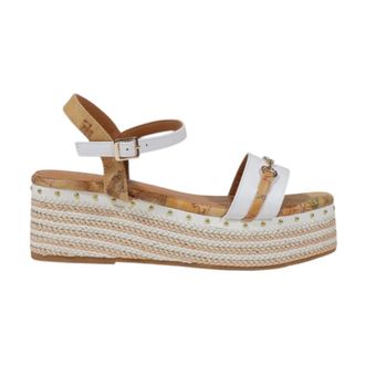 Alviero Martini 1A Classe Boho-chic Damensandalen f&uuml;r den Sommer - - Shoes - Damen - Wei&szlig; - 39 EU