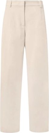 Andamane Femme, Pantalons, Blanc, Taille: 38 FR Tracy Flared Low-Rise Pants