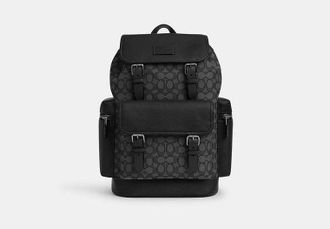 Coach Sprint Rucksack Aus Signature Jacquard