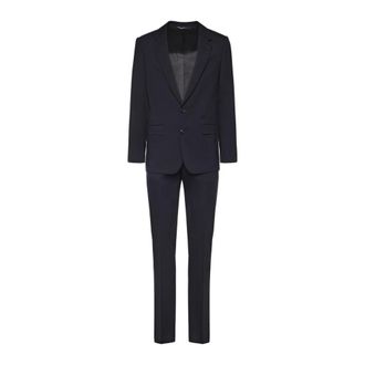 Dolce & Gabbana Abito 2 Pezzi - - Suits - Herren - Blau - L