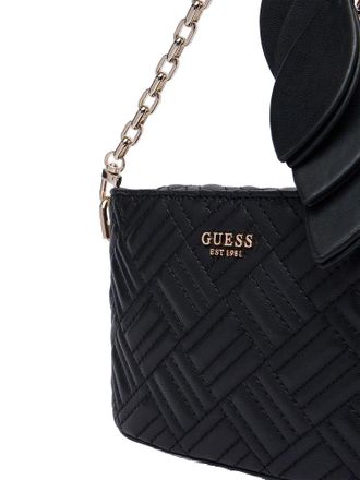 Guess Womens Crossbody Bag Black Polyurethane - Bucket-Bags