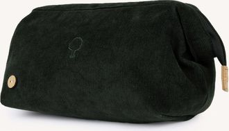 Faguo Trousse de toilette velours vert foncé - WASHBAG