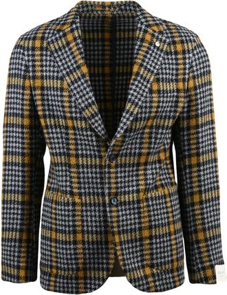 L.B.M. 1911 L.b.m. 1911, Homme, Vestes, Multicolore, Taille: M Giacca Stondata