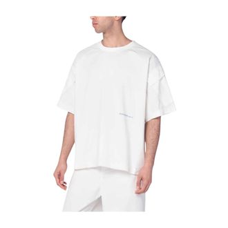 OAMC Oamc, Homme, Tops, Blanc, Taille: S Collection de T-shirts et Polos en Coton