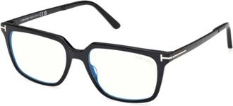 Tom Ford unisex, Accessoires, Noir, Taille: 54 MM Rectangle Optical Frame