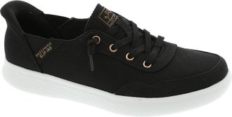 Skechers Damen Hands Free Slip Bobs Skip B Cute Sweet Sneaker, Schwarz/Wei&szlig;, 36 EU Weit