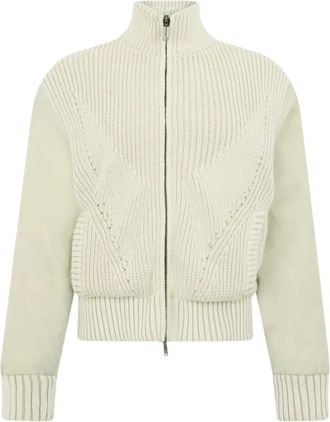 Iceberg Jacke aus Nylon mit Logo-Detail - - Jackets - Damen - Beige - S