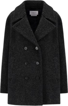 Harris Wharf London Femme, Manteaux, Gris, Taille: 38 FR Chaquet&oacute;n largo boucl&eacute; Sailor