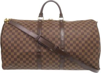 Louis Vuitton unisex, Pre-owned, Brun, Taille: ONE Size Keepall Bandouliere 55 Pre-owned