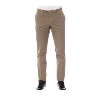Trussardi Stilvolle Hose mit Knopf- und Rei&szlig;verschluss - - Trousers - Herren - Braun - S