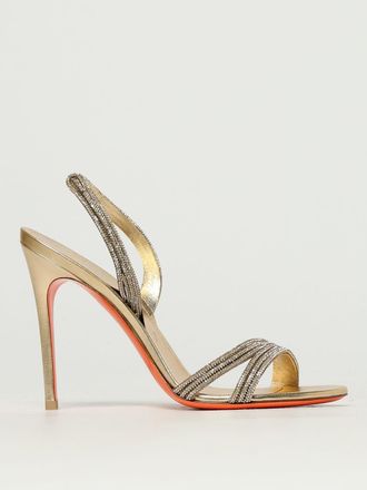 Santoni Sandales &agrave; Talons Femme couleur Or