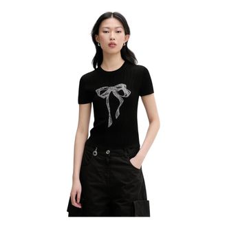 Miss Sixty Ripp-T-Shirt - - Tops - Damen - Schwarzk - M