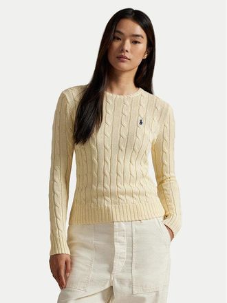 Polo Ralph Lauren Pullover 211971869015 Hellgelb Slim Fit