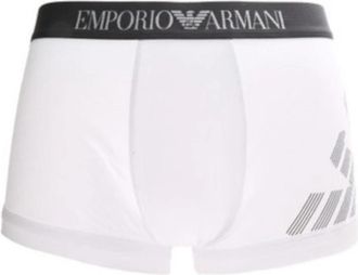 Emporio Armani Wei&szlig;e Boxershorts Stilvolle Unterw&auml;sche - - Underwear - Herren - Wei&szlig; - S