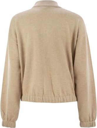 Fabiana Filippi Womens Drawstring-Neck Bomber Jacket Aw25 W