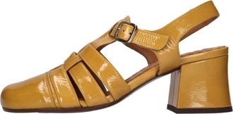 Chie Mihara Femme, Chaussures, Jaune, Taille: 36 1/2 EU Escarpins Slingback Vernis